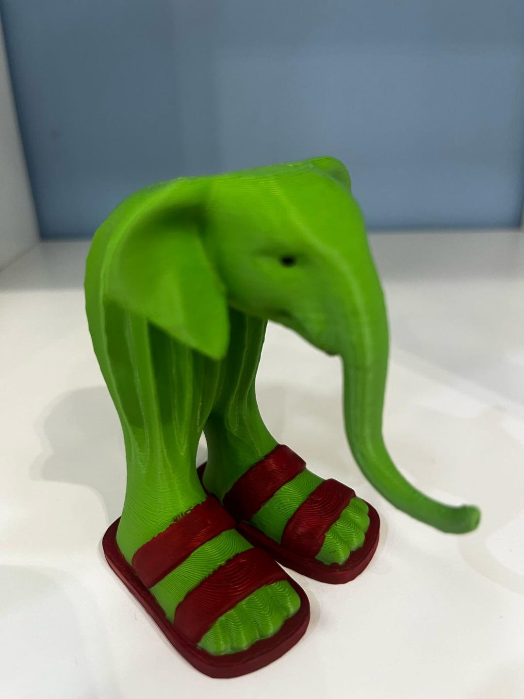 Lirili Larila Cactus Elephant, 3D Figure, Brainrot Meme, Tiktok Viral ...