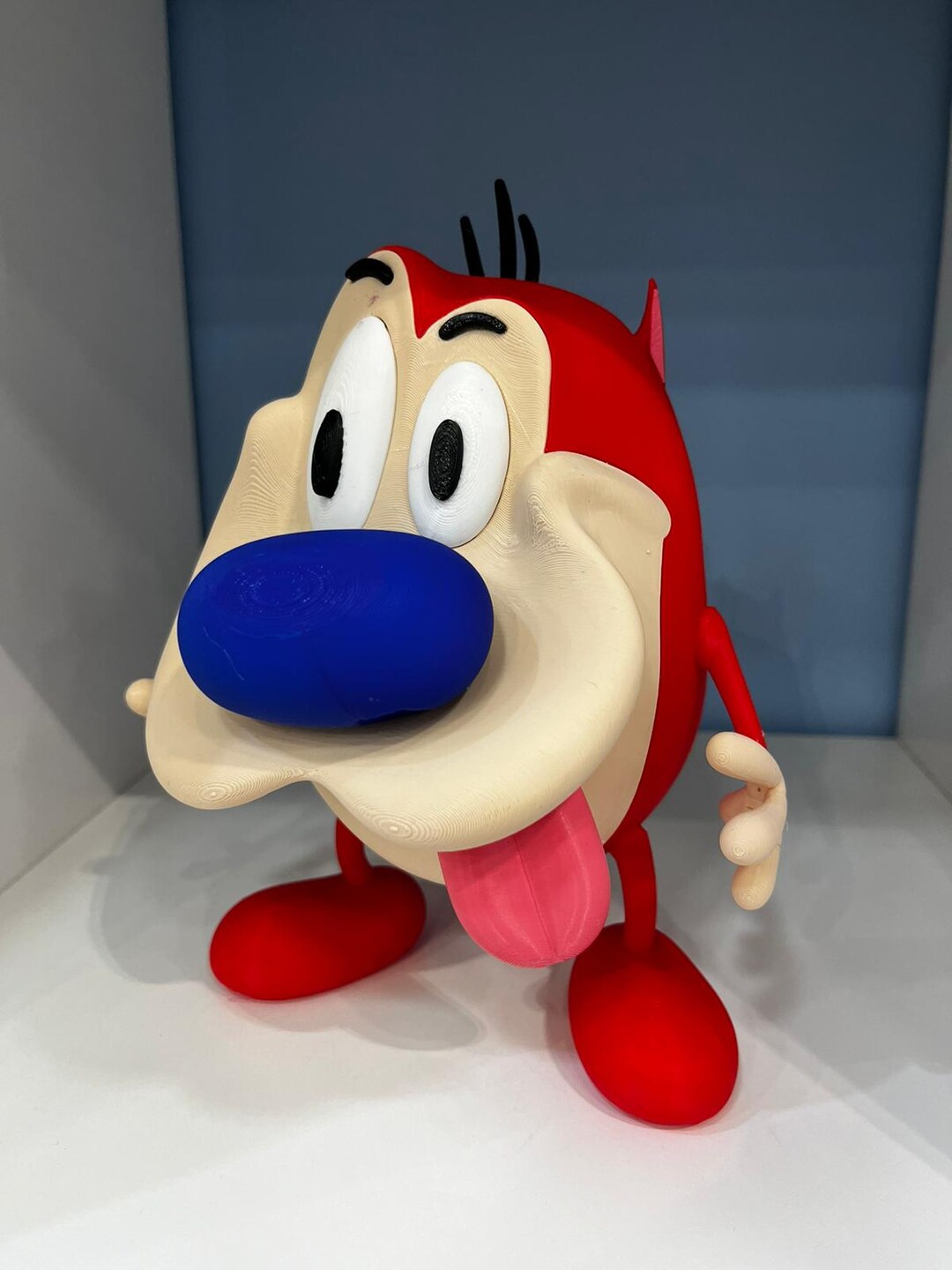 Stimpy Stimpson J. Cat Figure, Stimpy Stimpson J. Cat Figure, 3D Stimpy ...