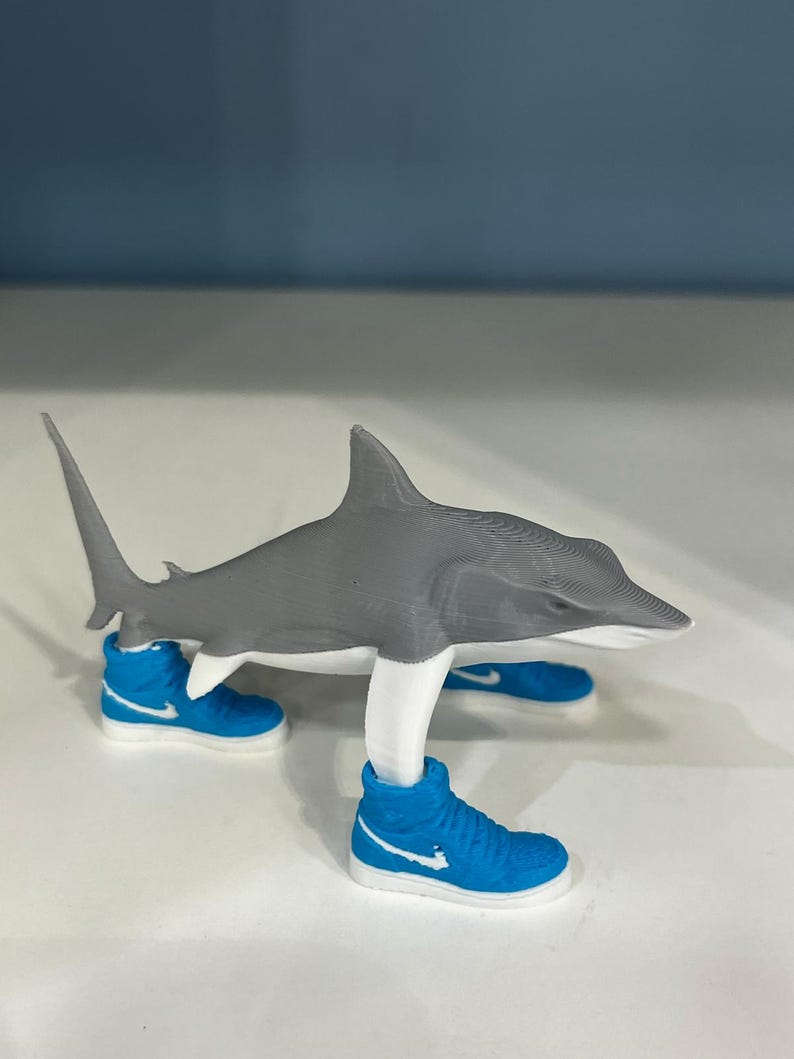 Tralalero Tralala Shark, Tiktok Viral Meme Toy, Brainrot Decoration ...