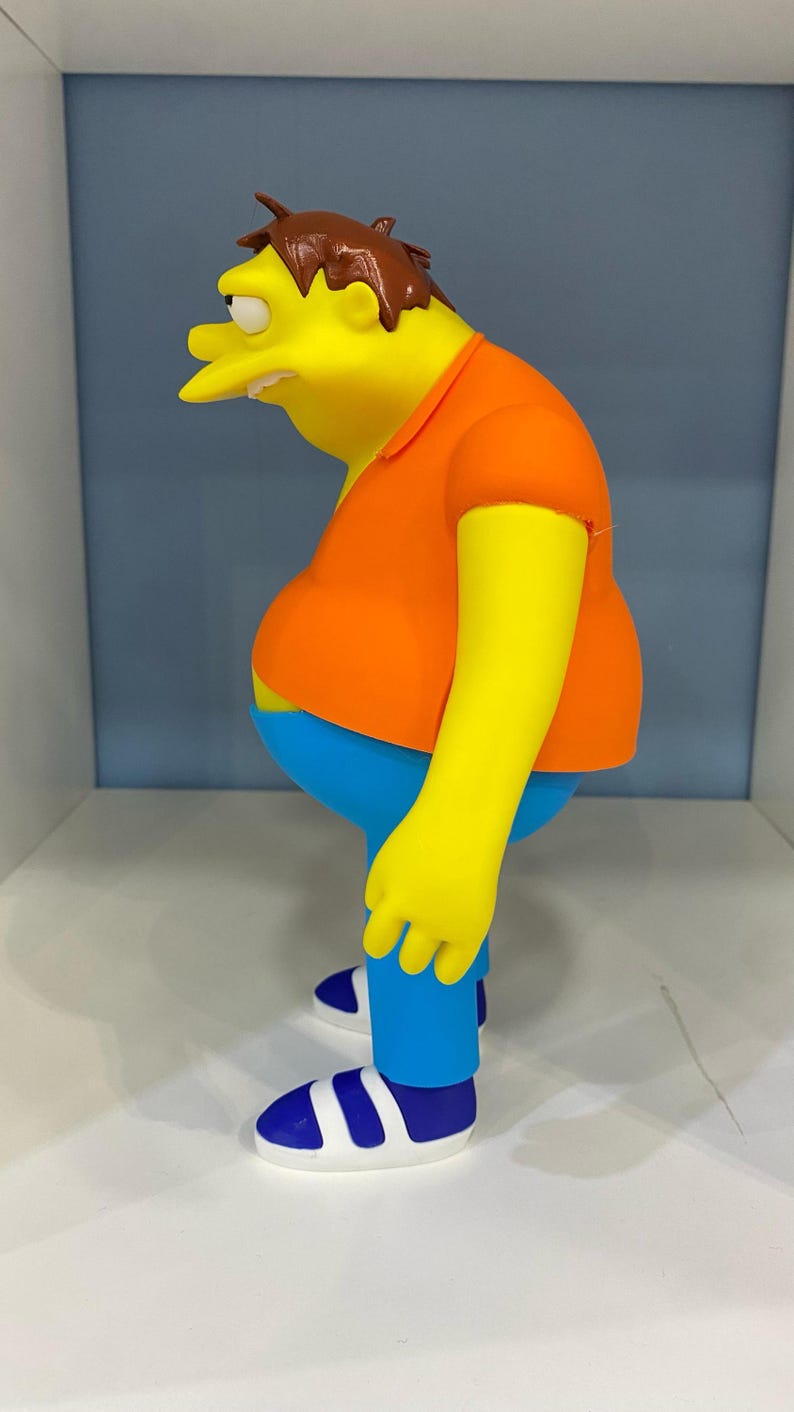 Barney Gumble in 3D, Barney Gumble 3D Figure, Barney Gumble 3D Figure ...