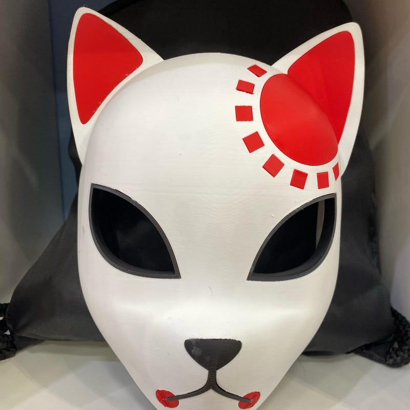 Demon Slayer Tanjiro Mask - Etsy