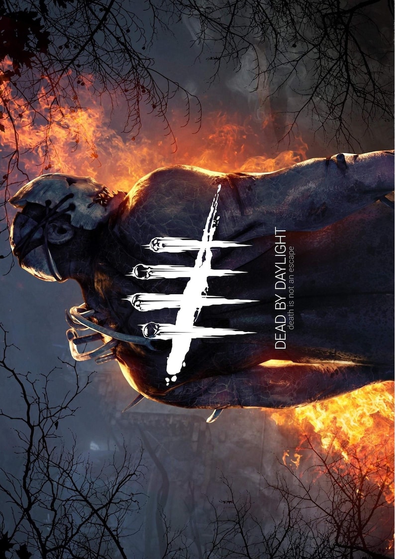 Dead by Daylight Poster - Horror Game Art, Killer Design, 'death is Not ...