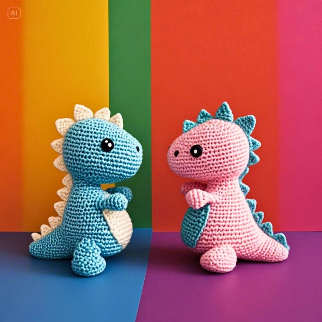 Crochet Pattern: Timothy the T-rex - Etsy