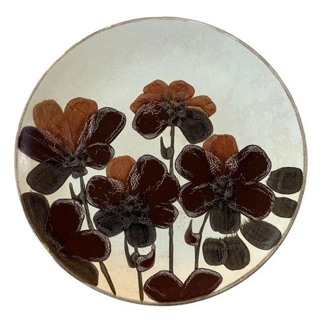Vintage 1980s Crown Lynn Ligaya Hand-painted Dinner Plate RARE FIND - Etsy