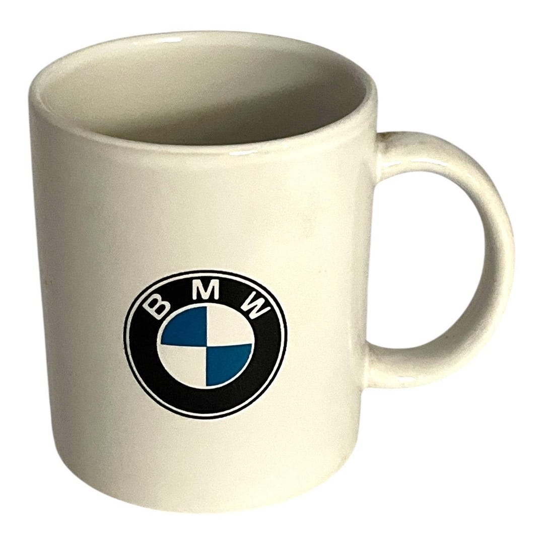 Vintage BMW Logo Ceramic Mug – Late 1990s to Early 2000s – 3" X 3.75 ...