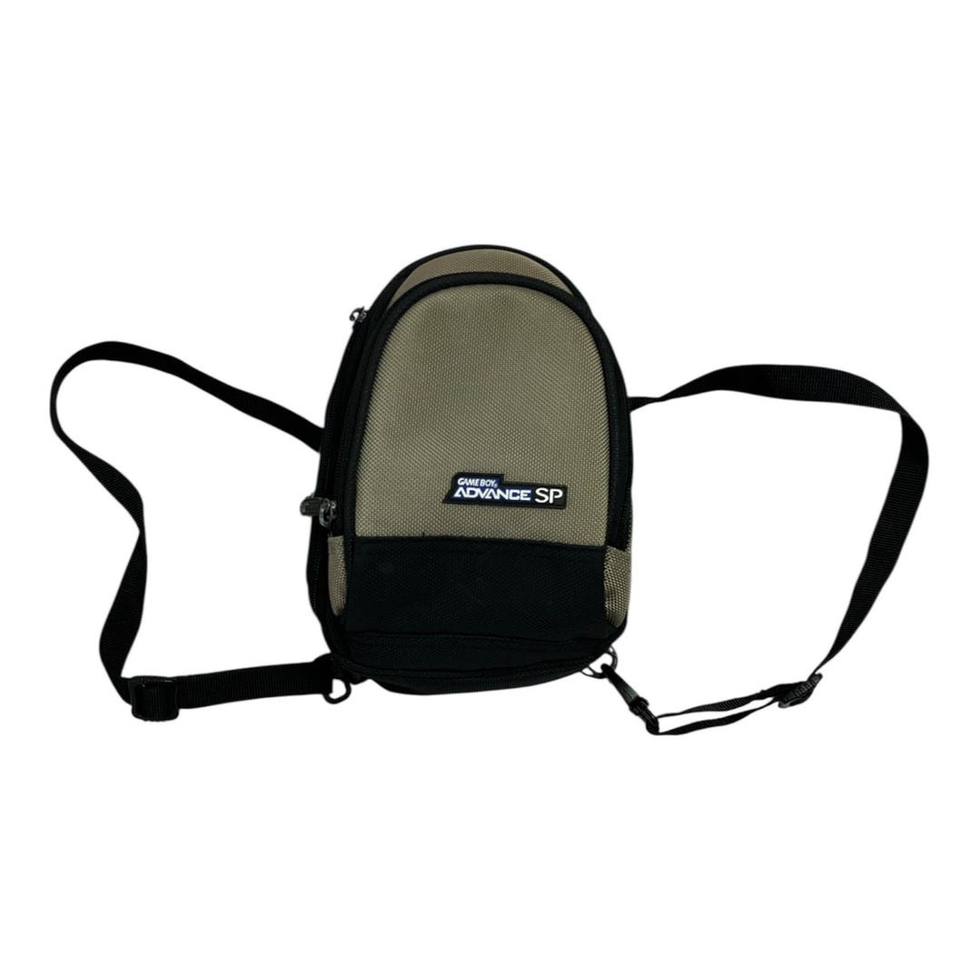 Nintendo Game Boy Advance SP Carrying Case Shoulder Bag Black Gray ...
