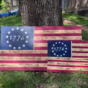 1776 American Flag - Etsy