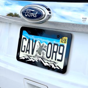 Mountain License Plate Frame Cover (single Plate) - Etsy