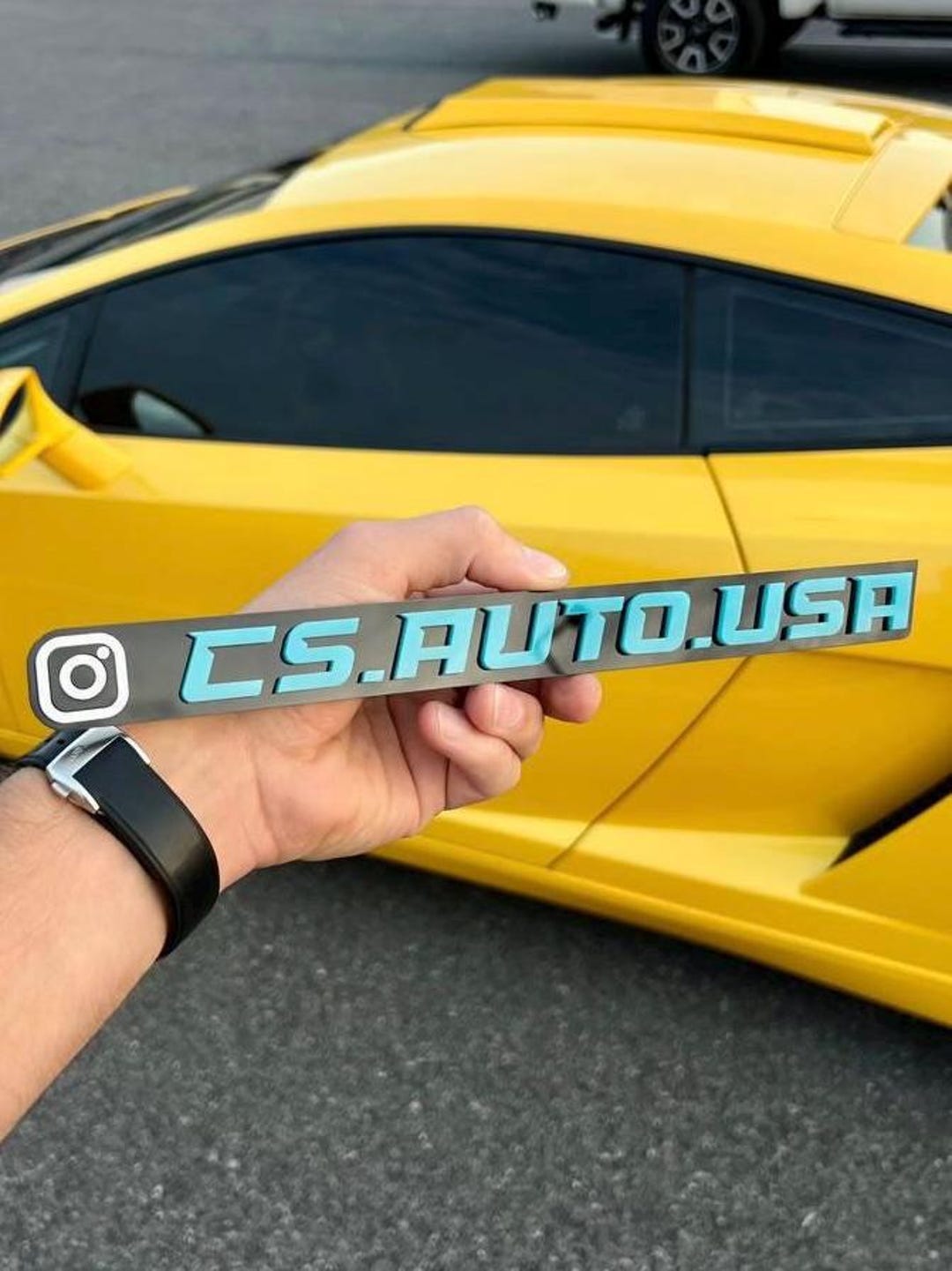Custom Instagram Car Name Emblem Badge Custom, Your Own Text Car or ...