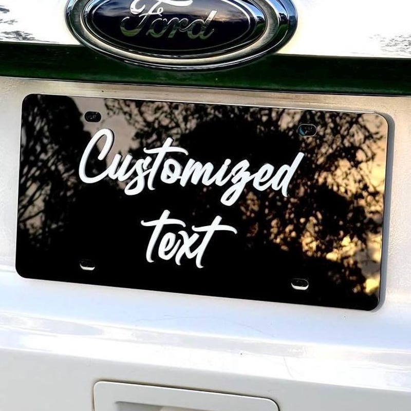 Bible License Plate - Etsy