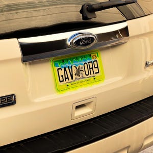Slime Ooze License Plate Frame Cover, Car Show, JDM Plate, Tuner Plate ...
