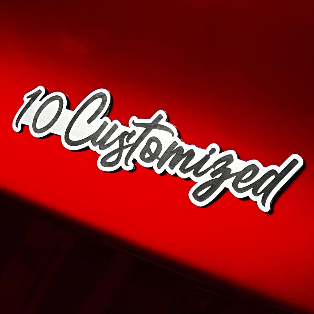 Custom Car Name Emblem Badge Custom, Your Own Text Car or Truck ...
