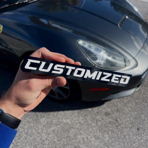 Custom Car Name Emblem Badge Custom, Your Own Text Car or Truck ...