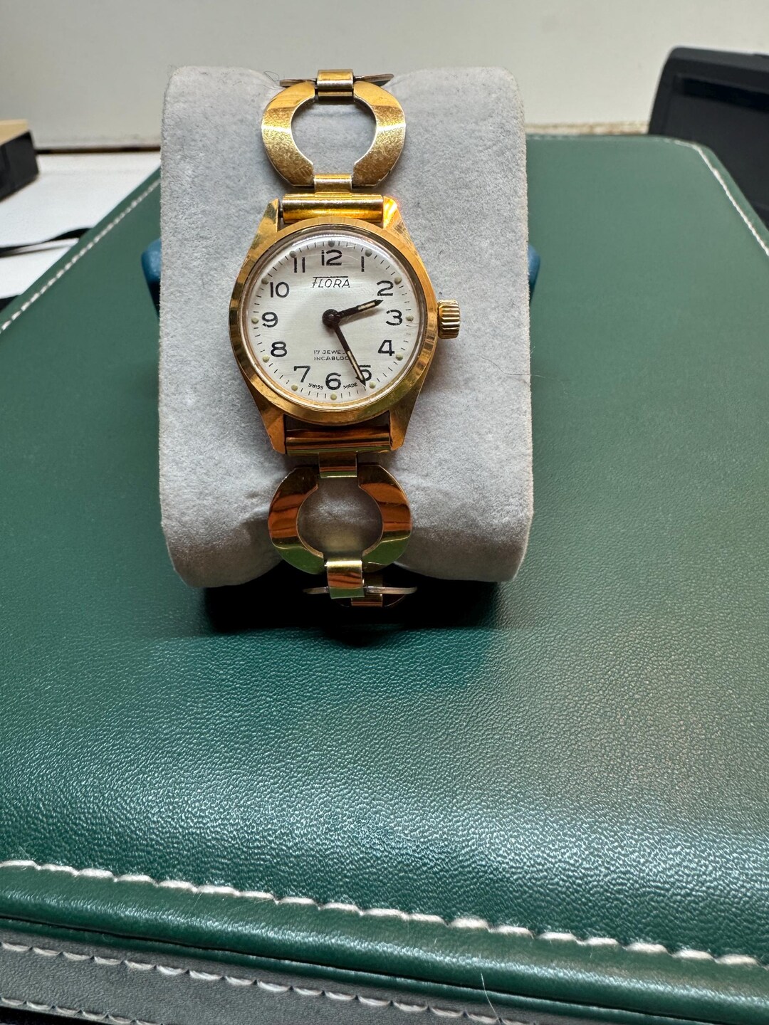 Flora Vintage Swiss Watch - Etsy