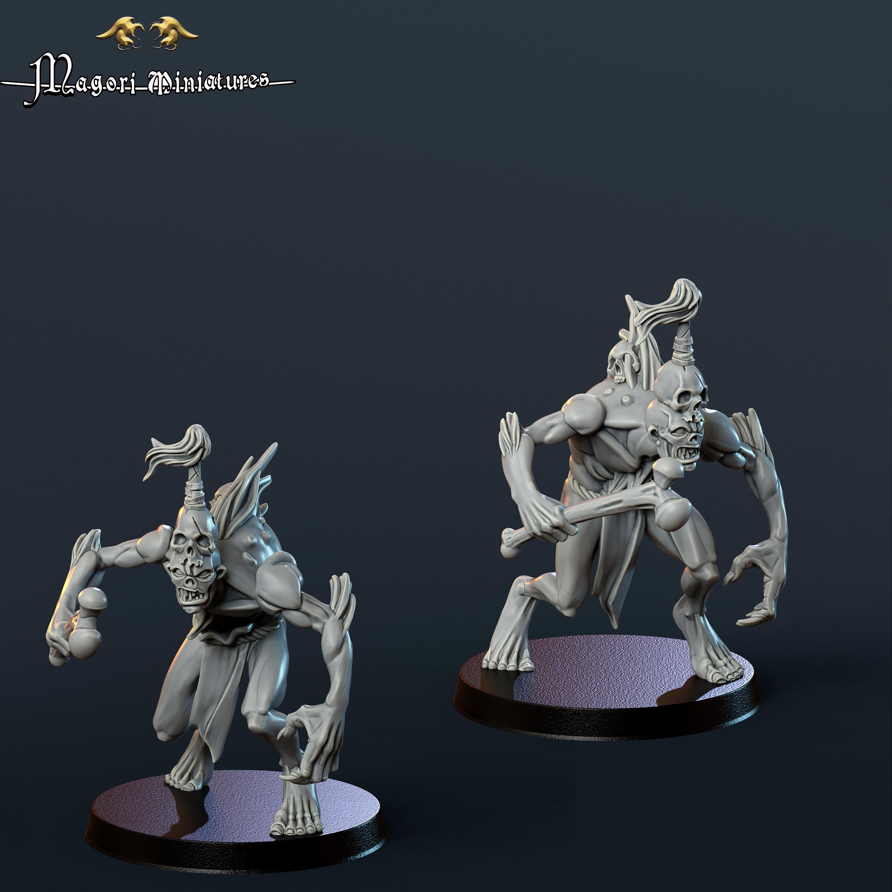 Modular Ghouls- Magori Miniatures - Etsy