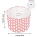 Pretty in Pink W/ White Polka Dots Lamp Shade. Linen Lamp Shade ...