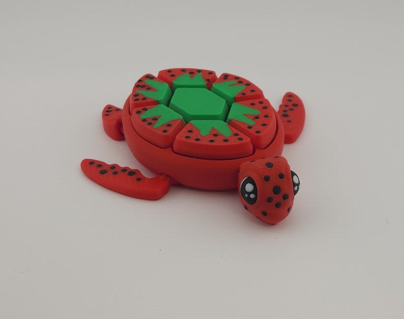 3D Printed Turtle Clicker Sensory Toy - Etsy