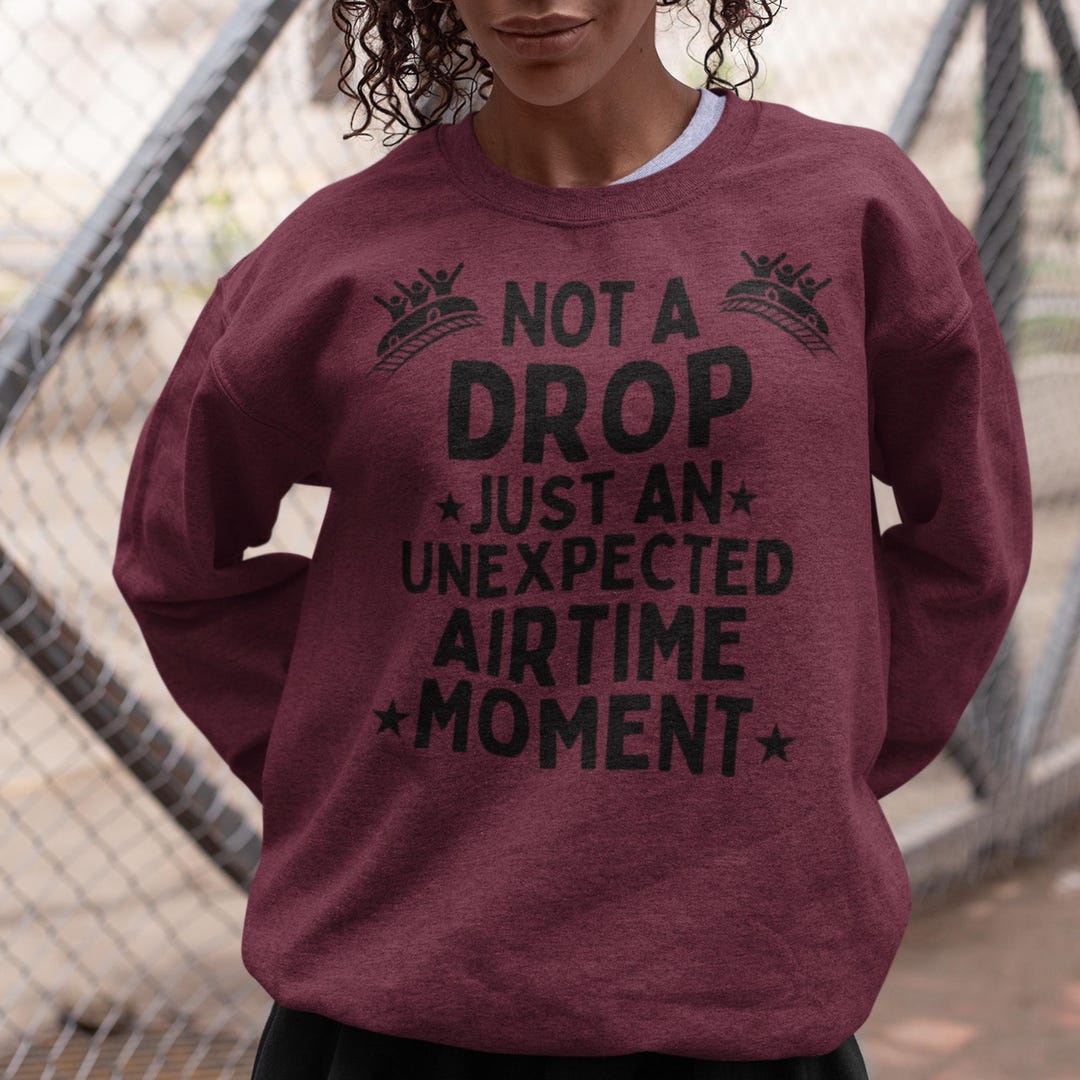 Roller Coaster Airtime Moment Crewneck | Theme Park Sweatshirt - Etsy