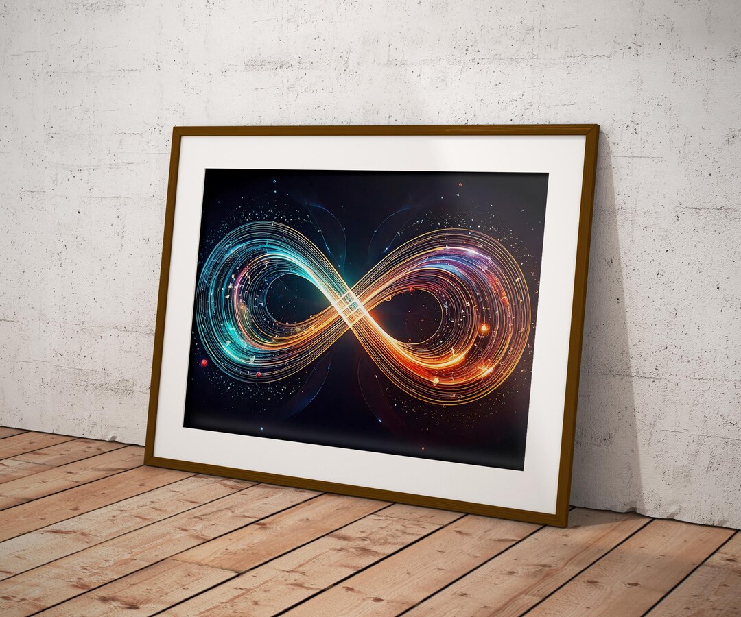 Infinity Wall Art , Mathematics Art Fantasy Decor Digital Download - Etsy