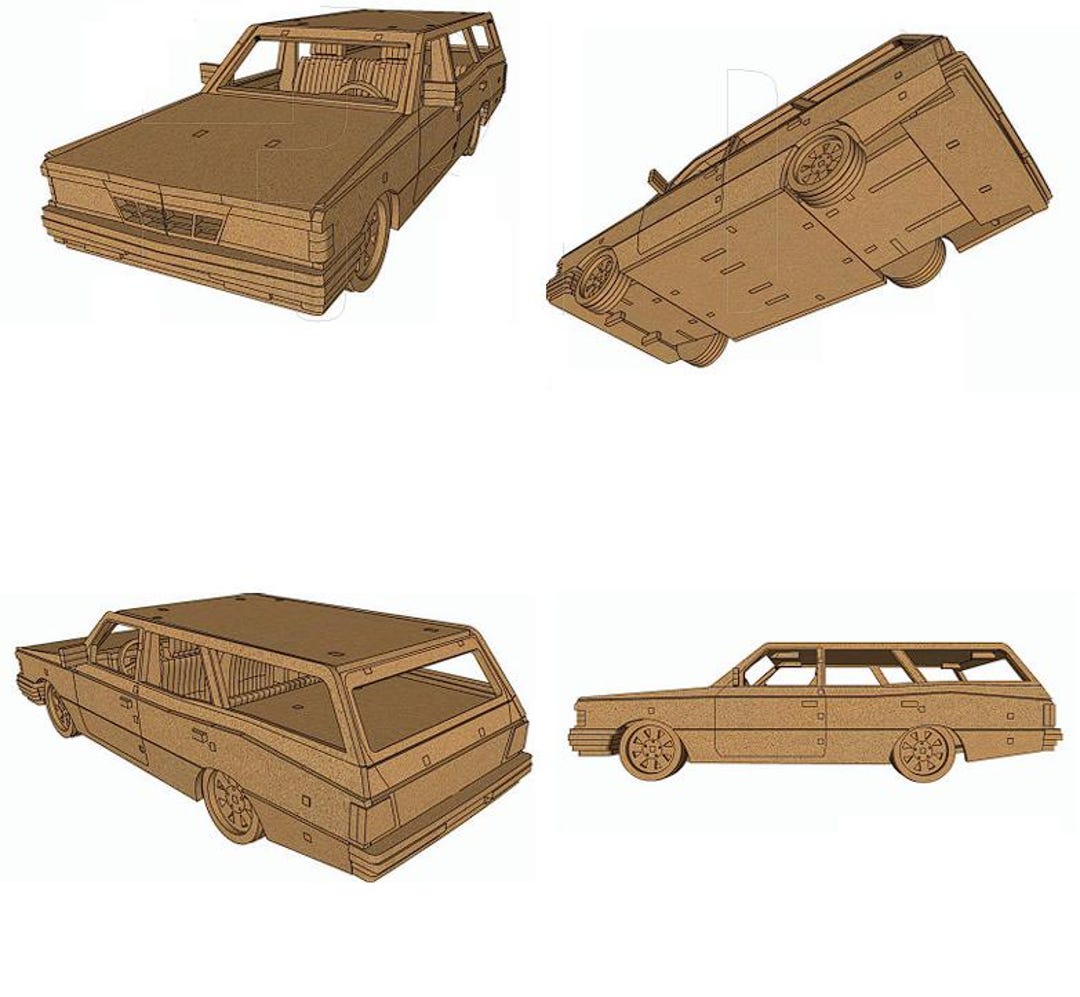 Caravan DXF CDR - Etsy