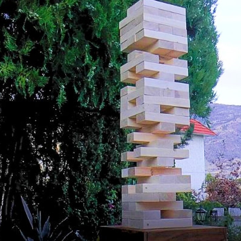Giant Tumbling Tower Game Plans | Build It Yourself & Save Money (PDF ...