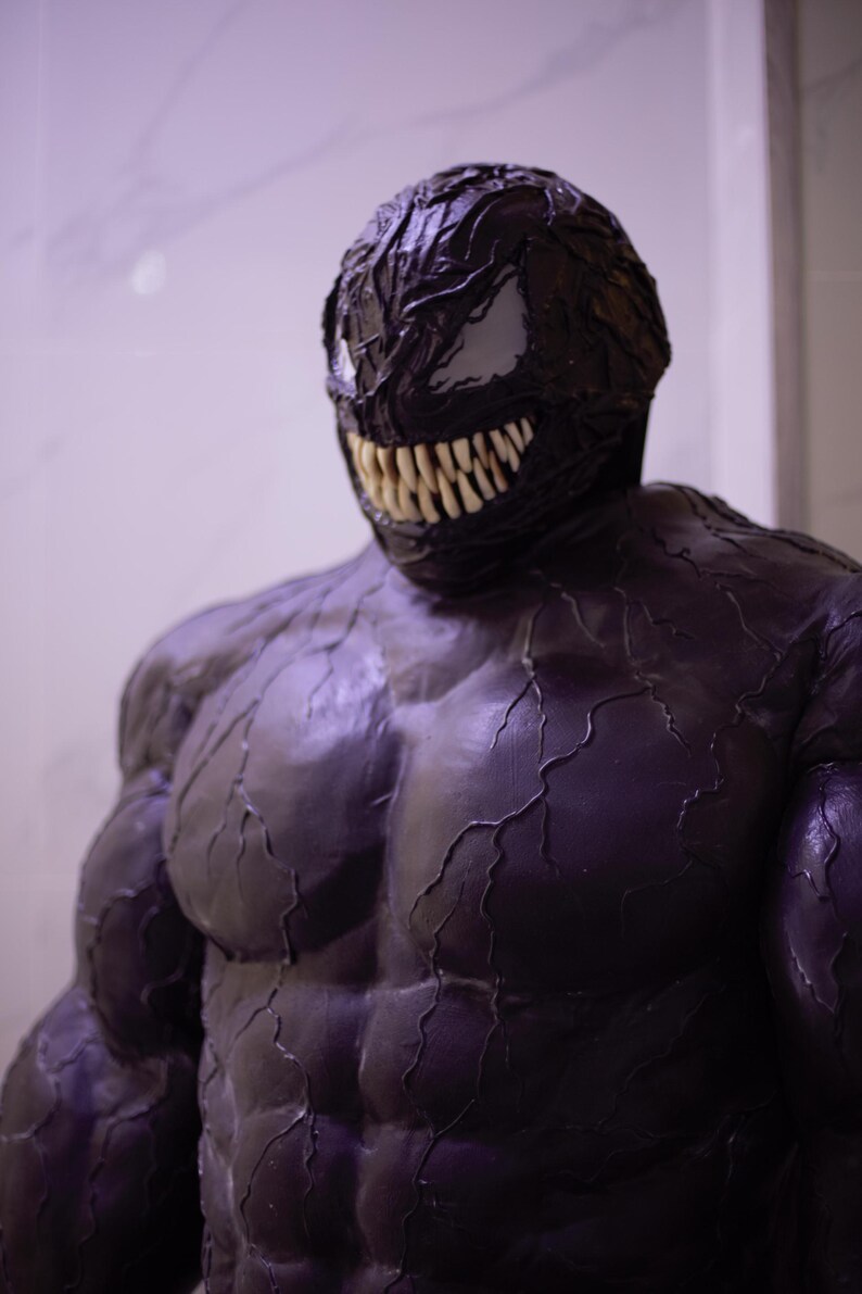 Venom Cosplay Costume | Handmade Latex Muscle Suit | Symbiote Comic-con ...