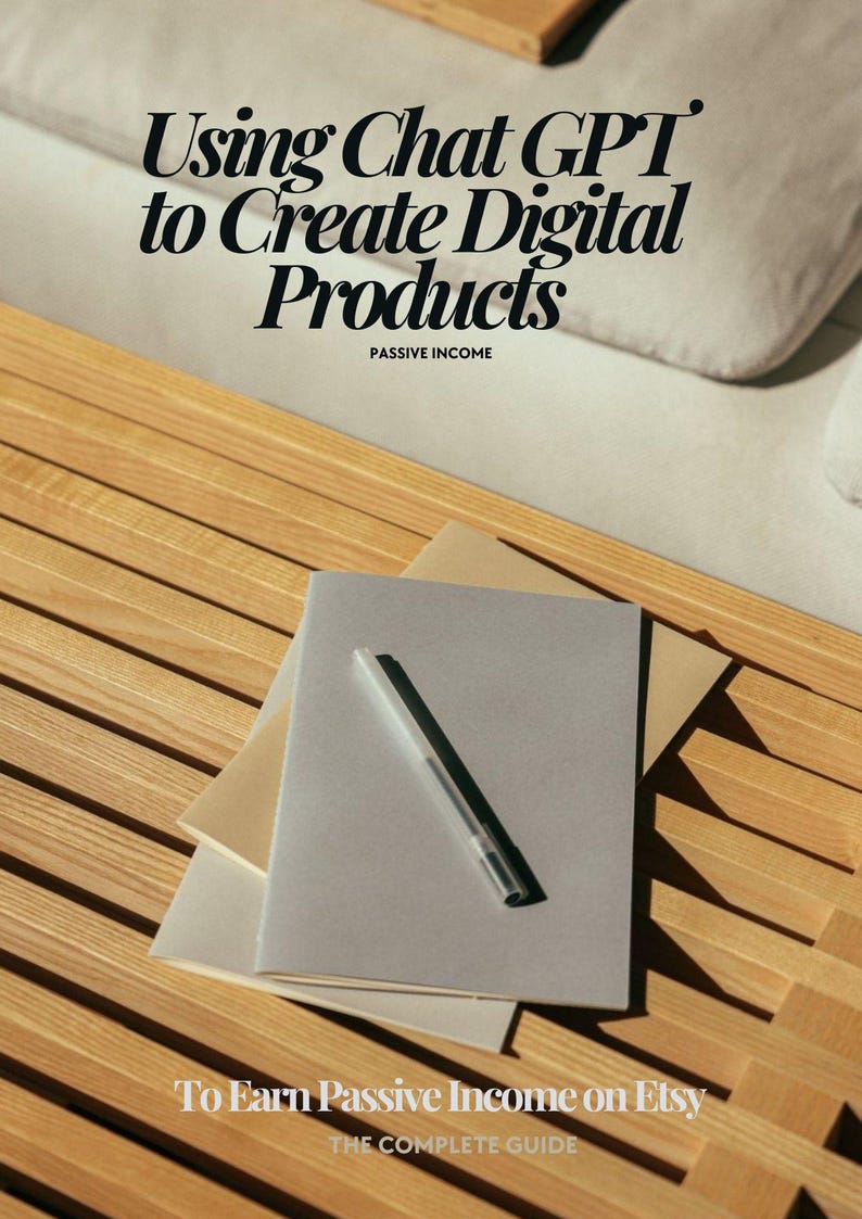 Chatgpt Digital Product Guide | How to Create & Sell Digital Products ...