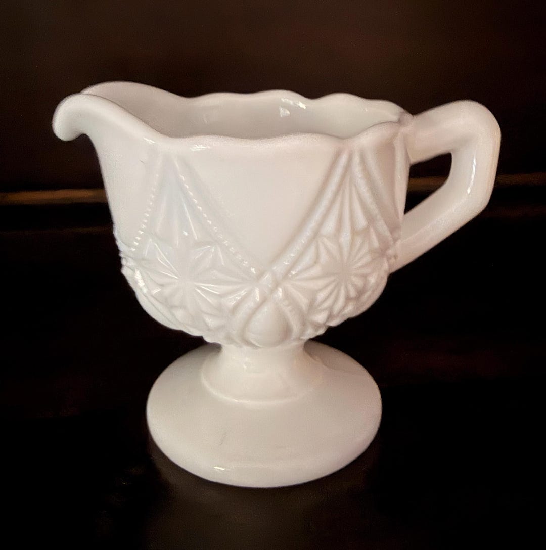 Interesting Info About Vintage Milk Glass Creamer