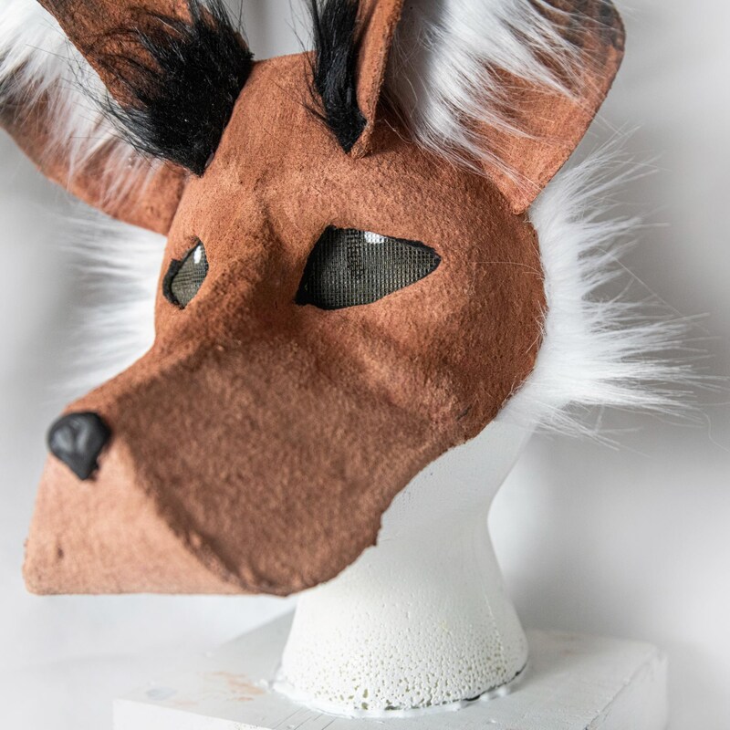 Red Fox Therian Mask - Etsy