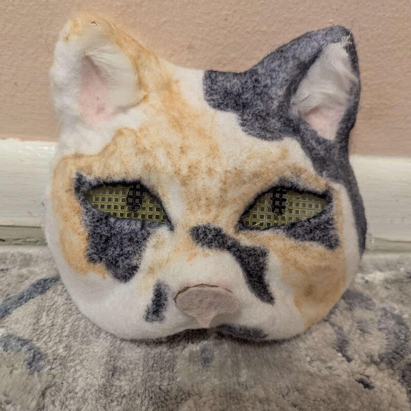 Calico Cat Therian Mask - Etsy