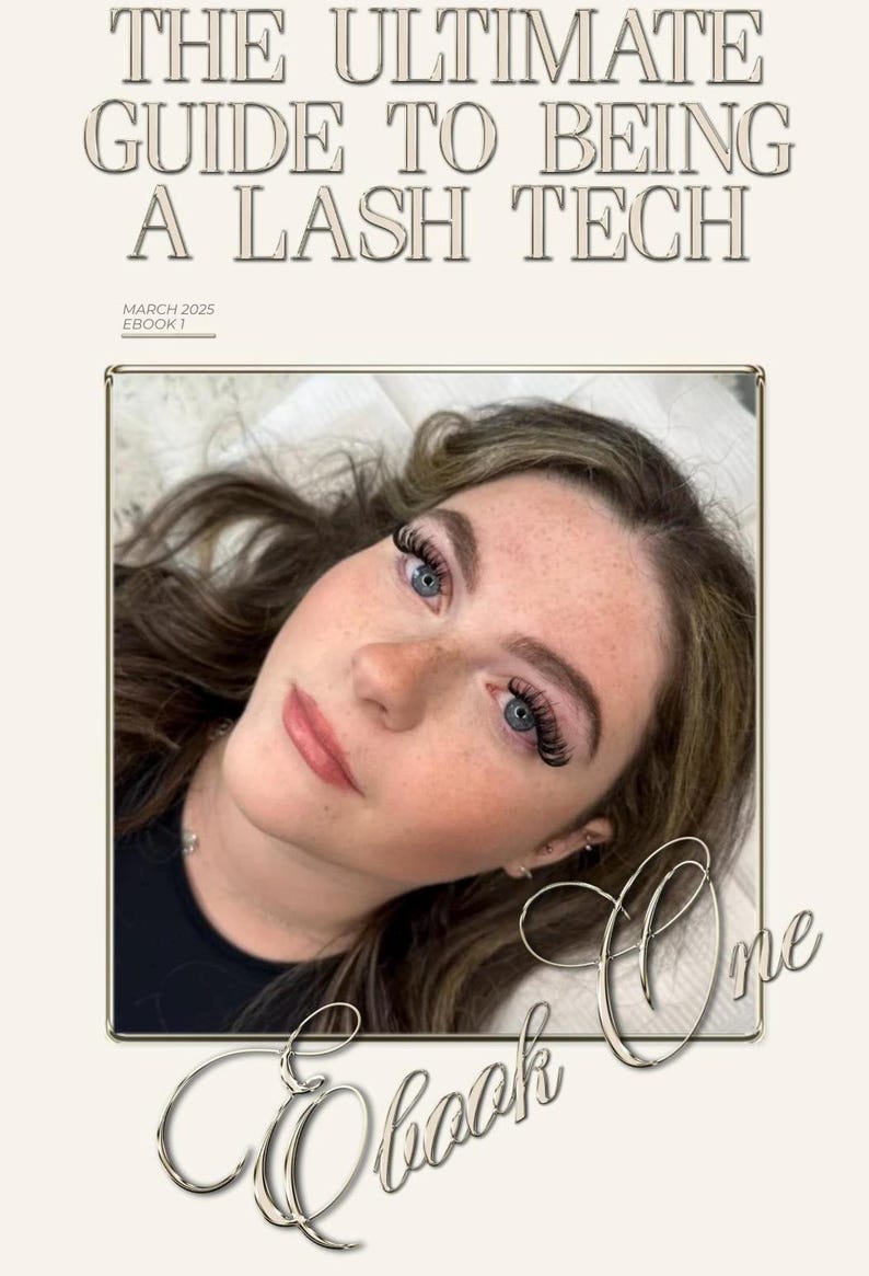 The Ultimate Guide to Being a Lash Tech - Etsy
