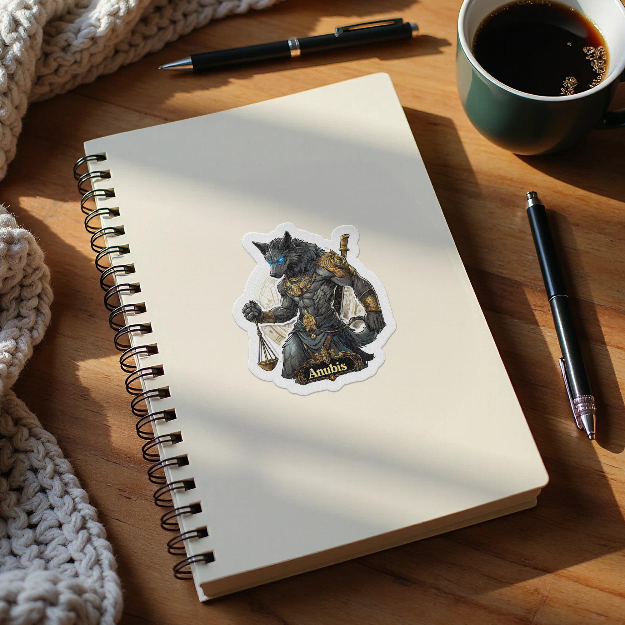 Anubis Werewolf Sticker, Egyptian God Jackal Wolf Vinyl Decal ...