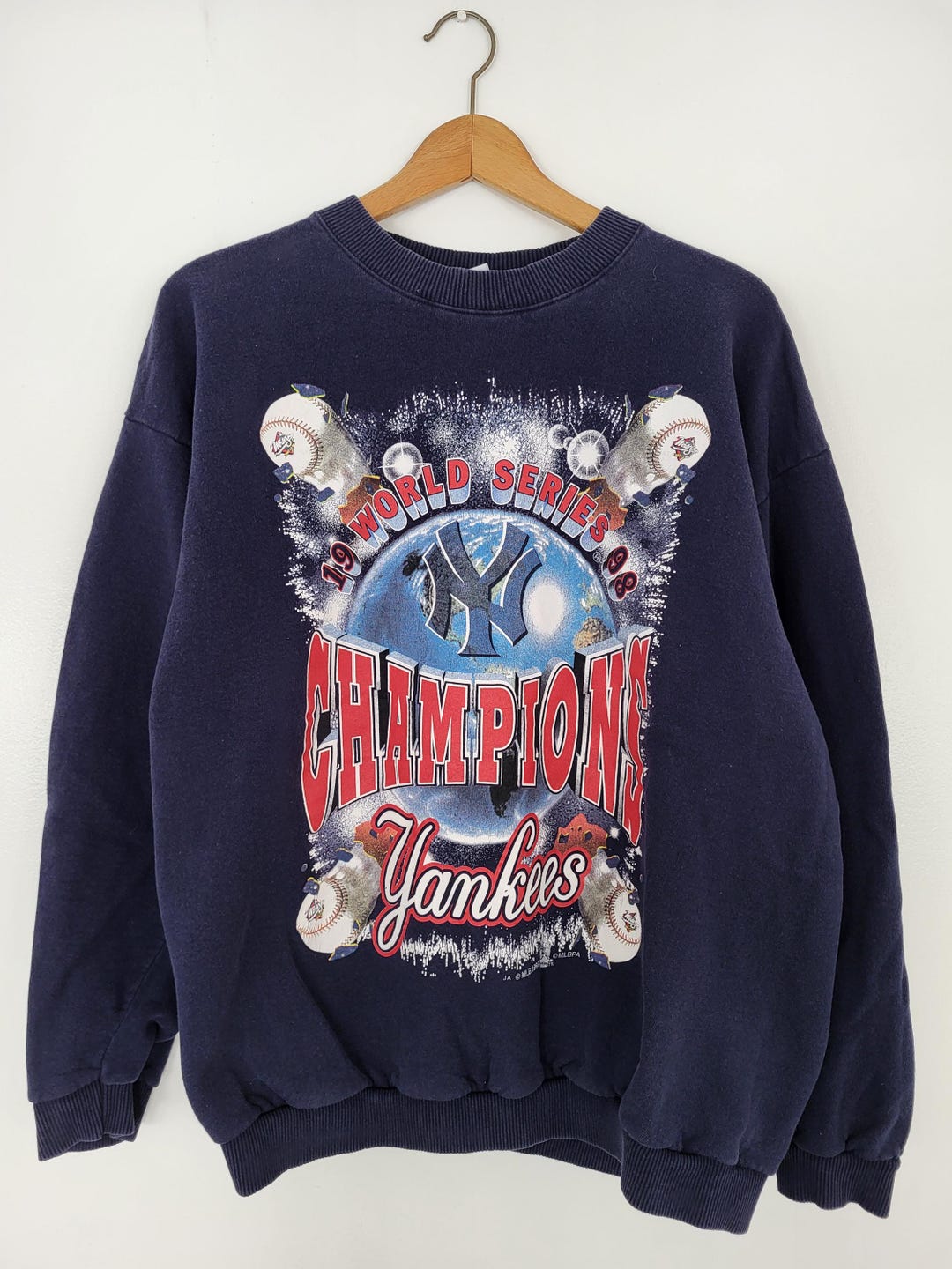 Vintage NY Yankees World Series Explosion Crewneck - Etsy