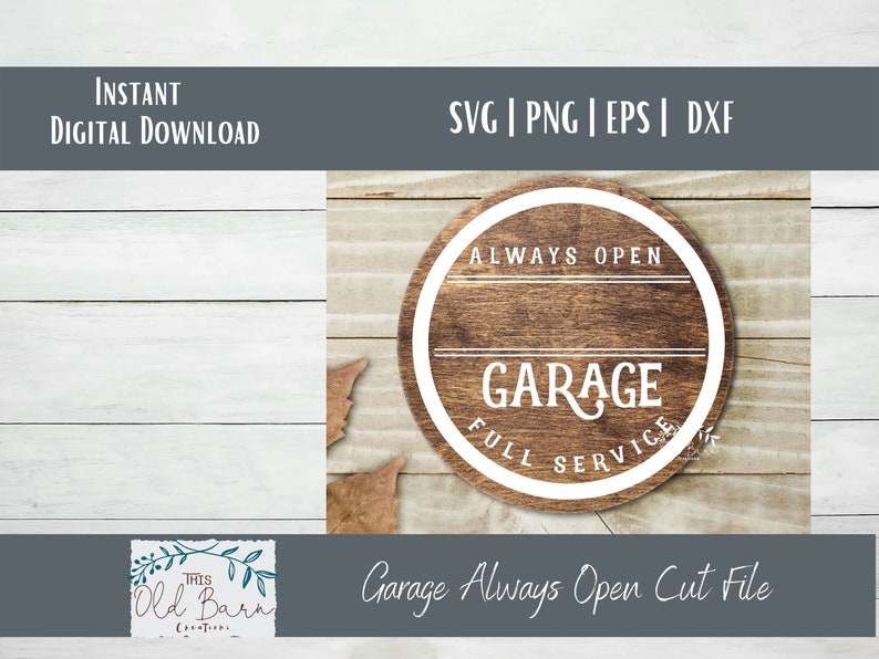 Personalized Grandpa's Garage SVG Cutting File - Etsy