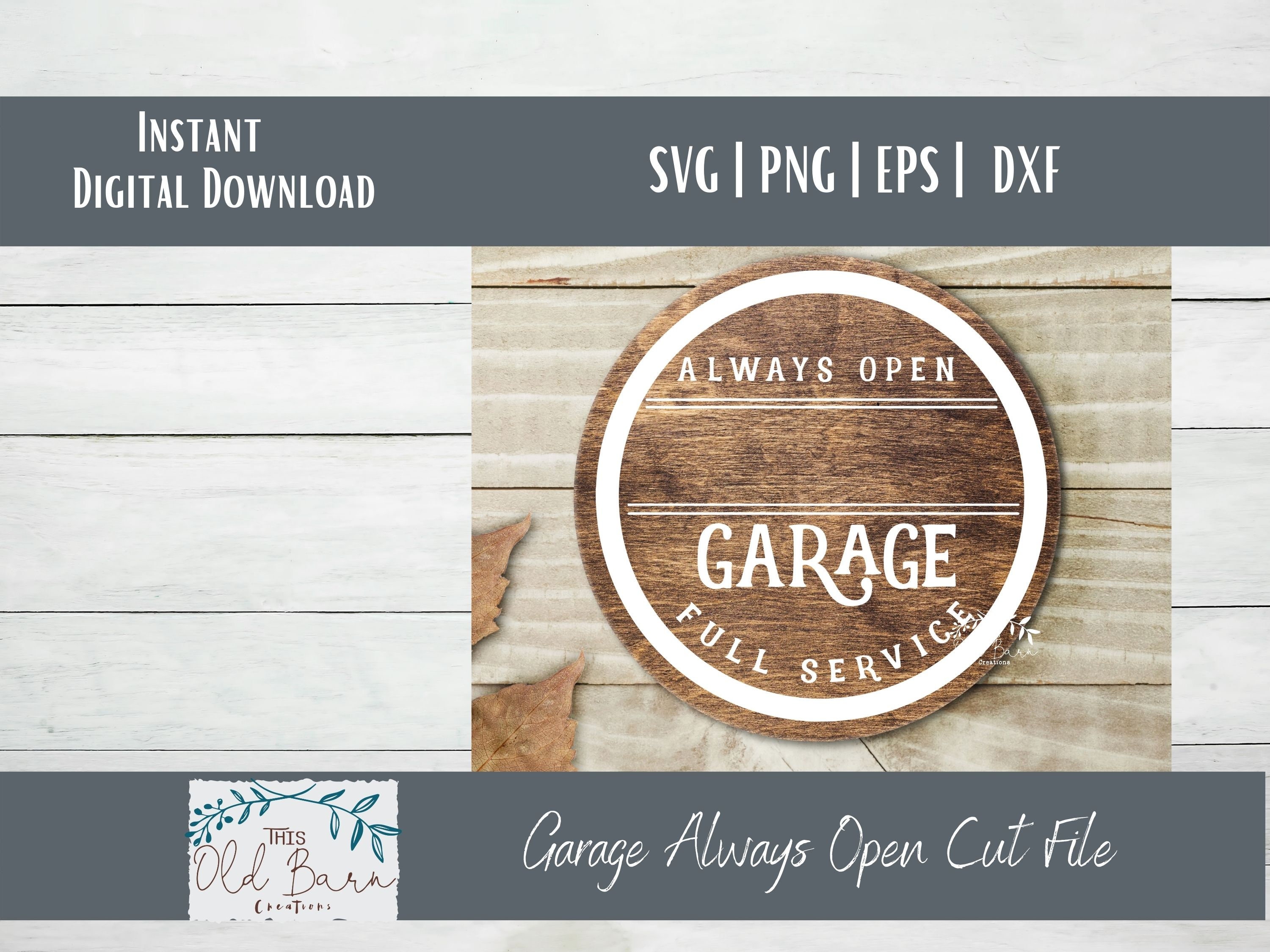 Personalized Grandpa's Garage SVG Cutting File - Etsy