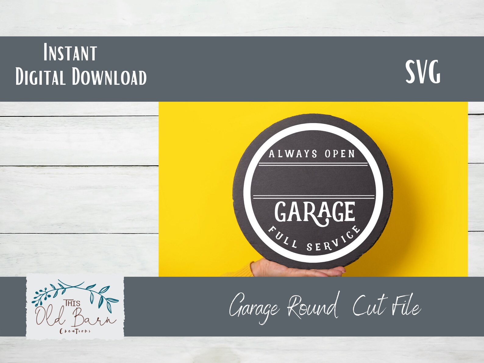 Dad's Garage SVG DXF JPG Pdf Png Cutting File - Etsy