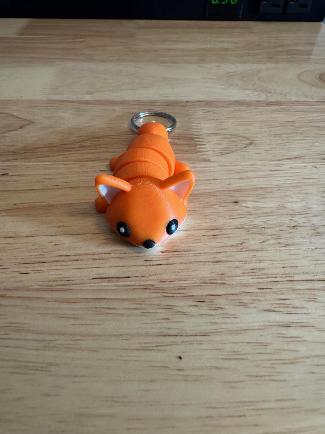 3D Printed Fox Flexi Keychain: Fidget Toy, Anxiety Relief - Etsy UK