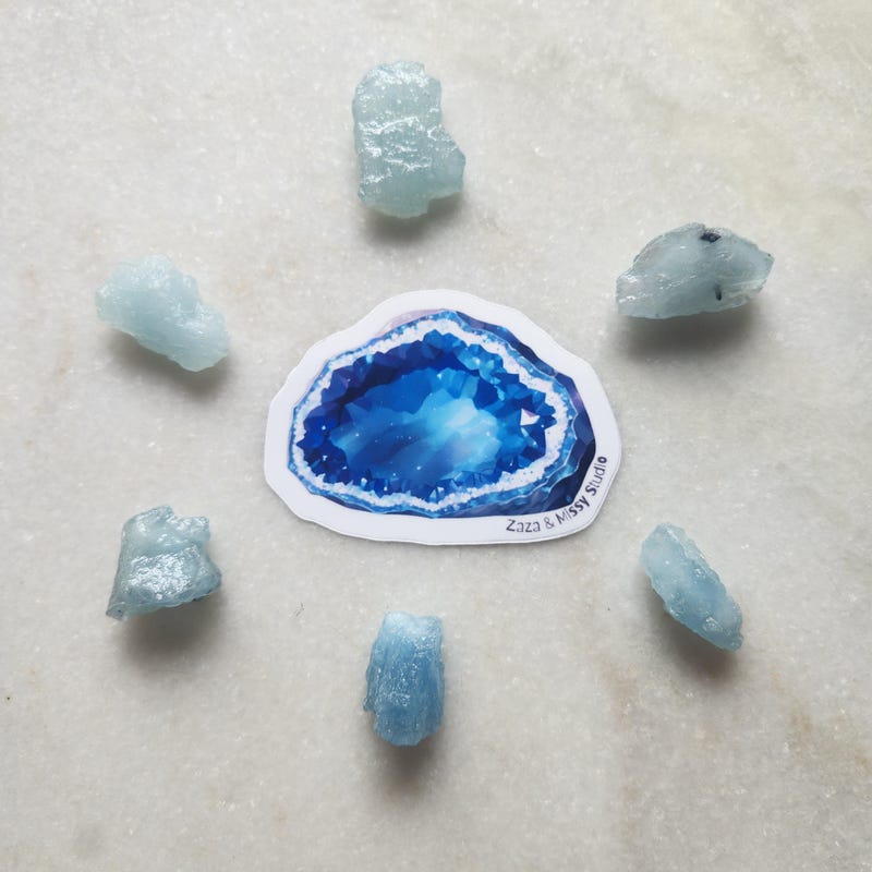Blue Agate Vinyl - Etsy