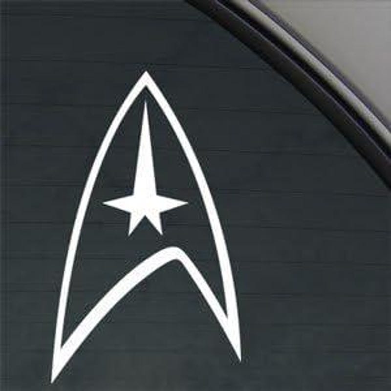 Star Trek Car Decal - Etsy