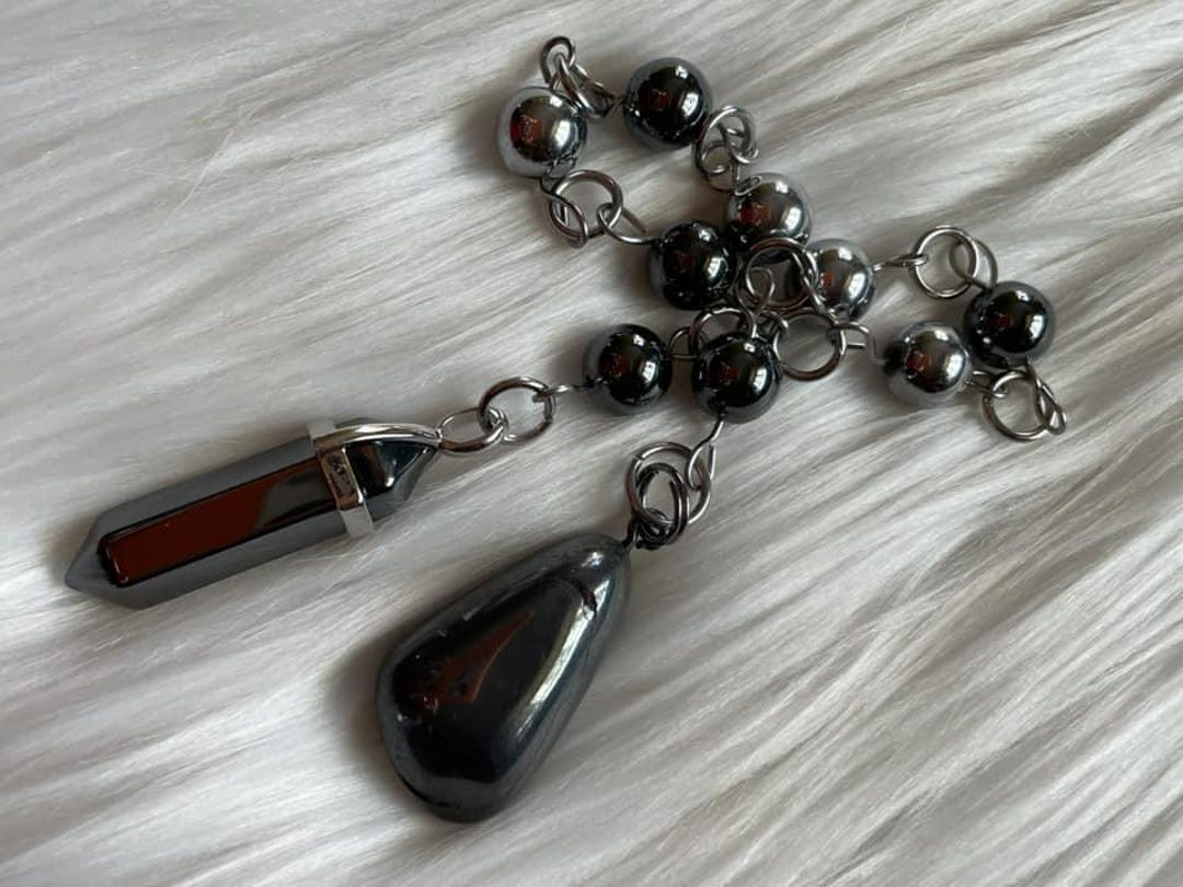Hematite Dowsing Pendulum - Etsy