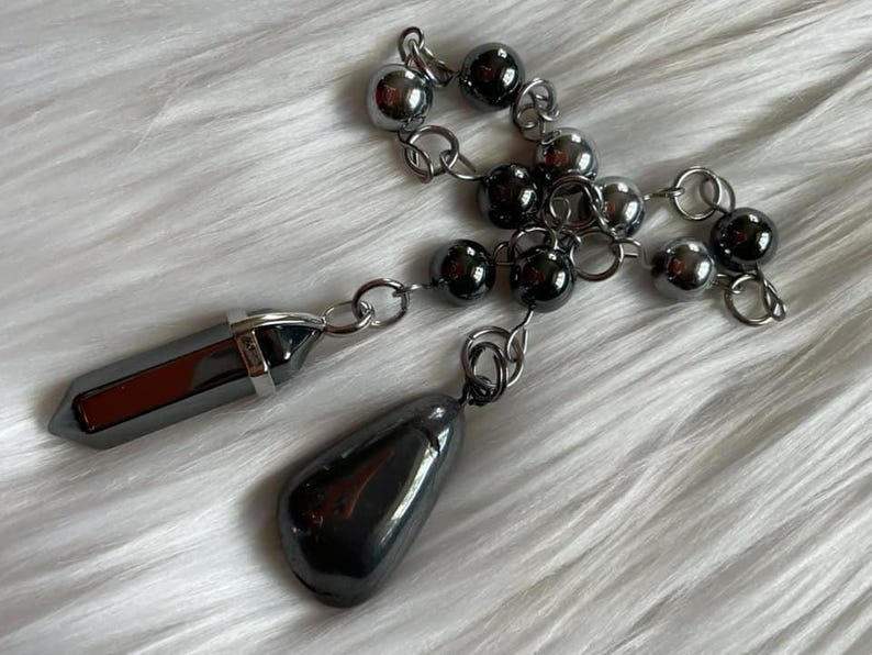 Hematite Dowsing Pendulum - Etsy