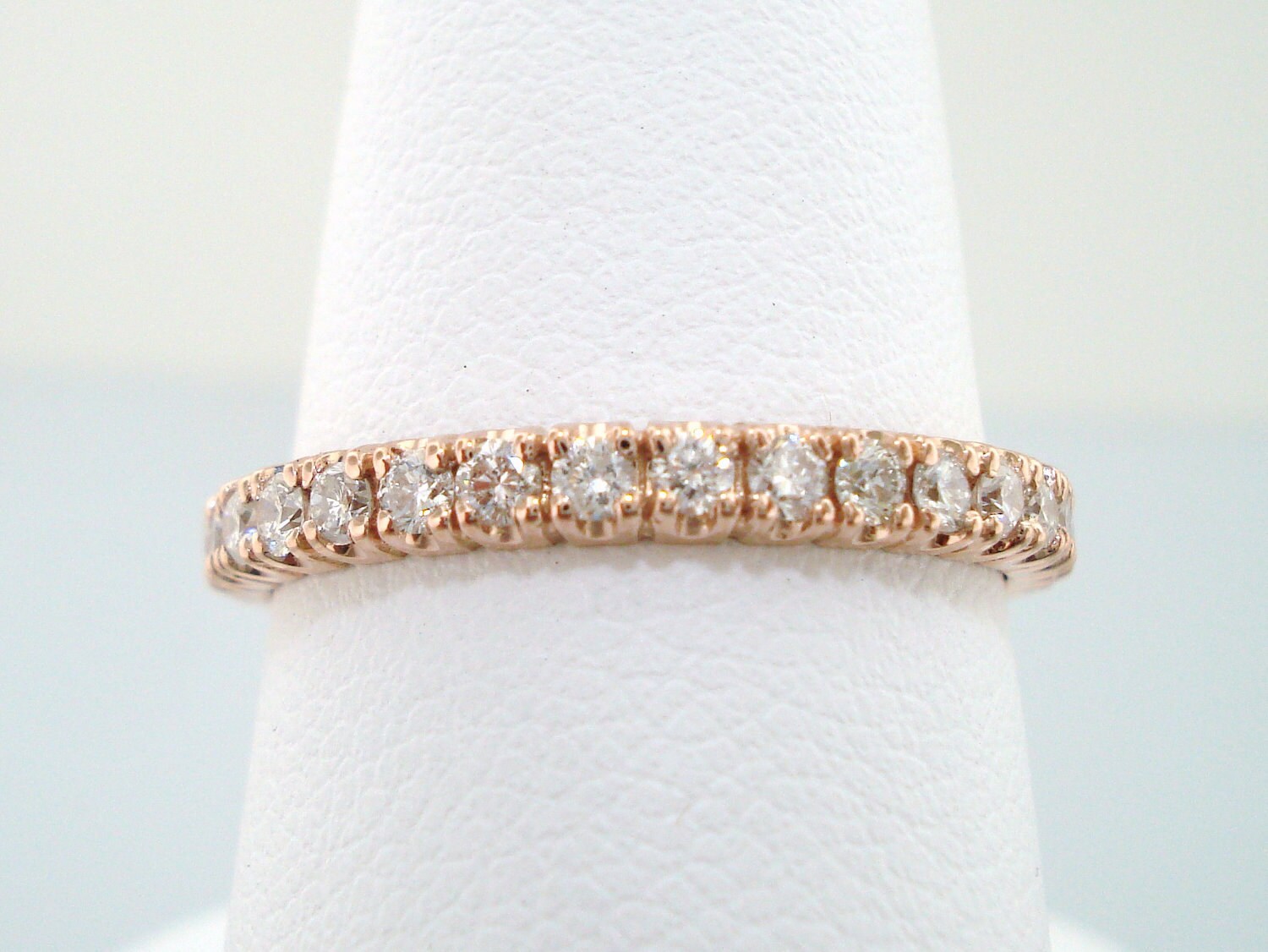 Diamond Eternity Wedding Band Stackable Anniversary Ring - Etsy