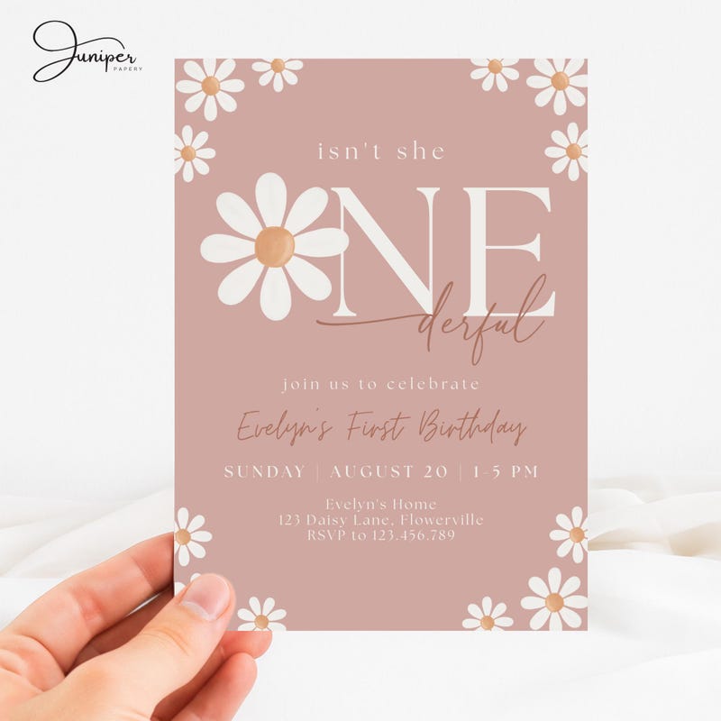 Daisy First Birthday - Etsy