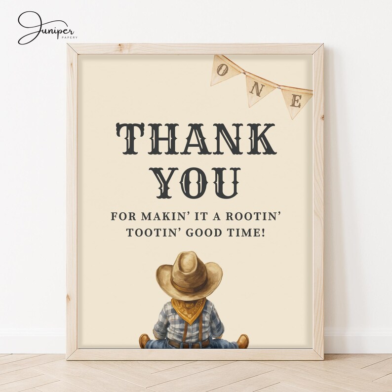 Editable First Rodeo Table Signs Template, Western Custom Sign, Cowboy ...