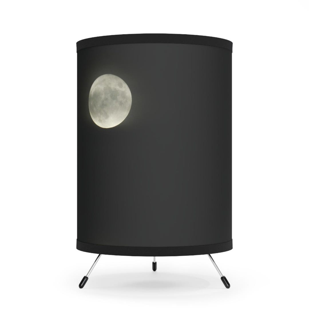 Moonlit Tripod Lamp | Boho Home Decor, Nightstand Light, Bedroom Decor ...