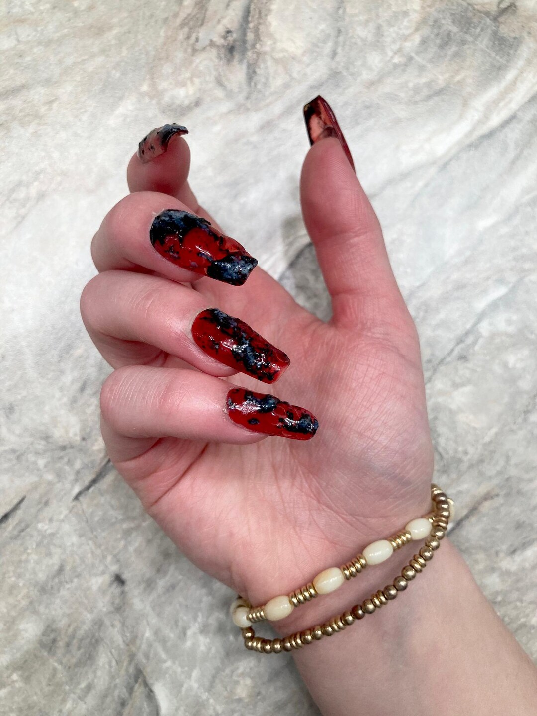 Lava Nails - Etsy
