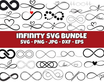 NFINITY SVG BUNDLE, Infinity Svg, Infinity Clipart, Infinity Cut Files ...