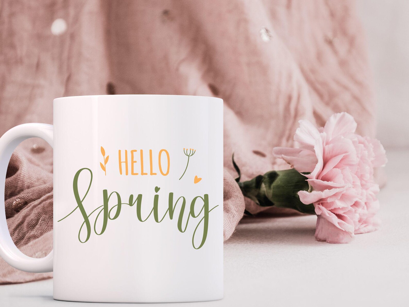 Hello Spring Bundle, Welcome Spring Svg, Flower Svg, Spring is Here Svg ...