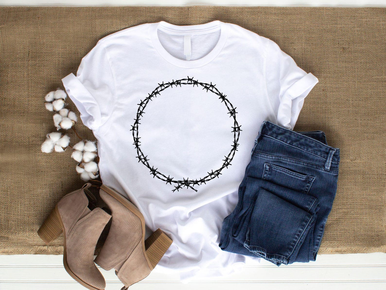 Barbed Wire Svg Bundle, Barbed Wire Svg, Barbed Wire Silhouette, Barbed ...