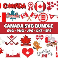 Canadian Strong SVG PNG PDF, Cute Eh! Svg, True North Svg, Canada Day ...